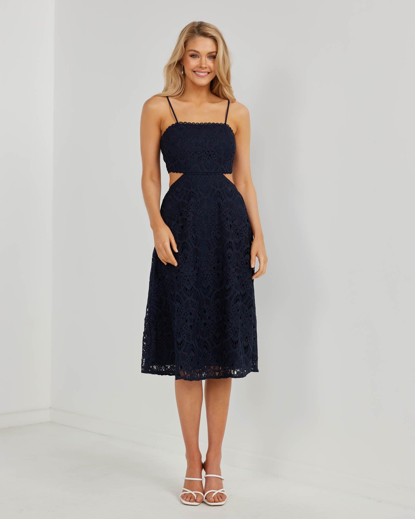 Emillia Dress- Navy – First Design