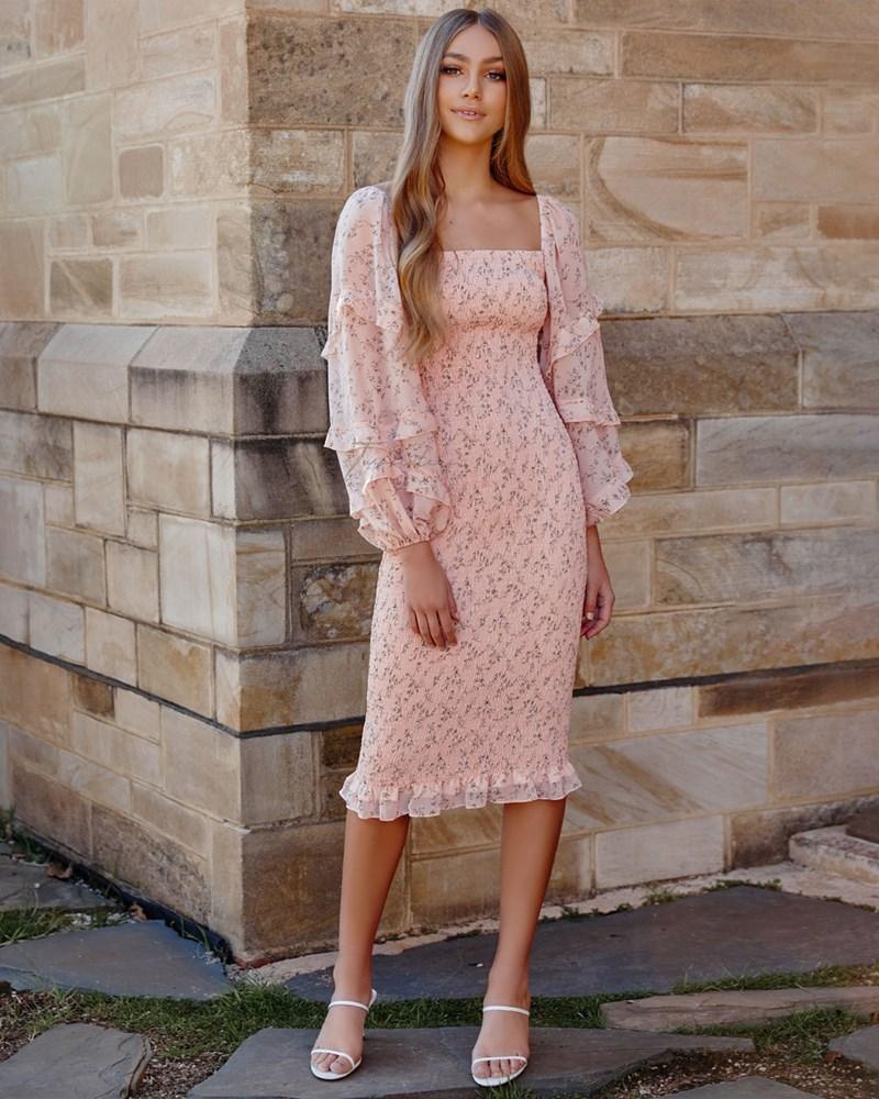 Ena Dress - Baby Pink – First Design